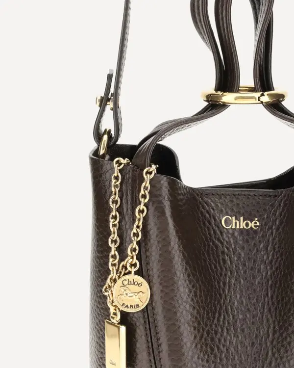 Chloé Spin Shoulder Bag - Brown