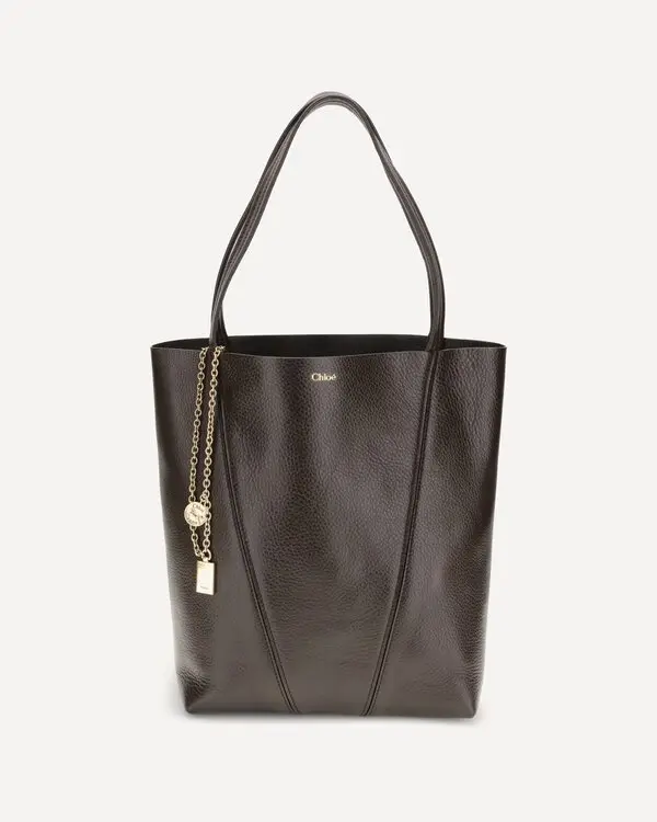 Chloé Spin Shoulder Bag - Brown
