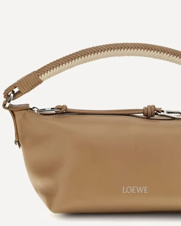 Loewe Mini Cala Lamb Leather Shoulder Bag - Brown