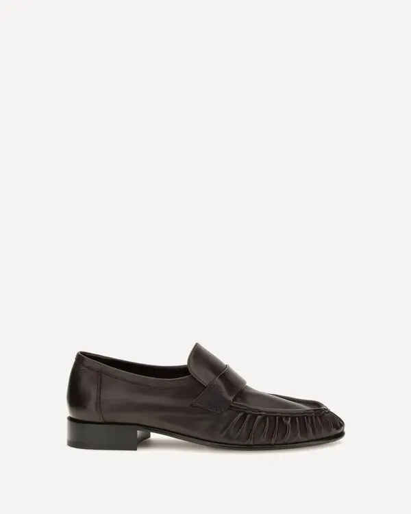 THE ROW Soft Suede Loafers