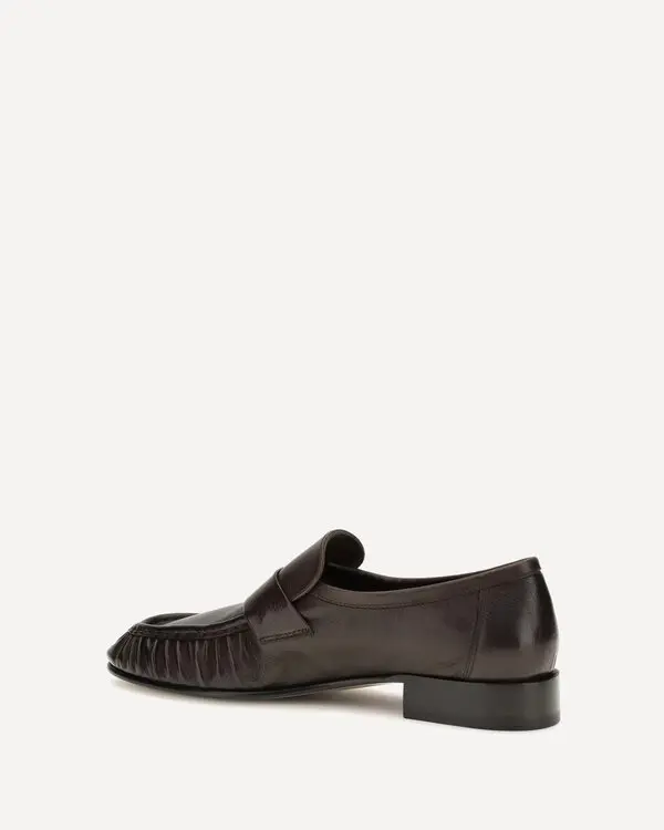 THE ROW Soft Suede Loafers