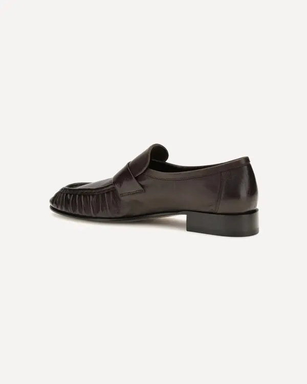 THE ROW Soft Suede Loafers