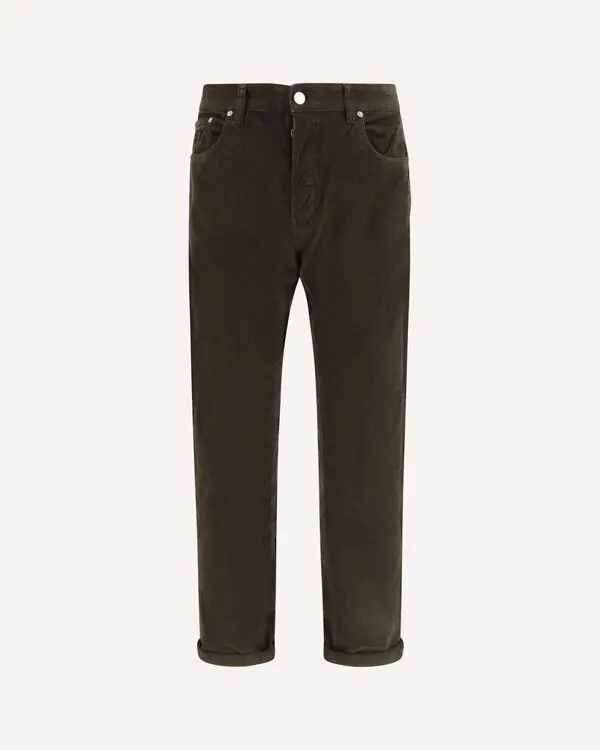 PT TORINO Corduroy Straight Fit Pants