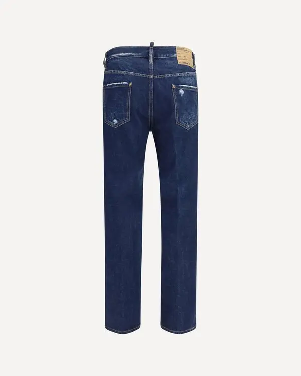 Dsquared2 Straight Leg Denim Jeans