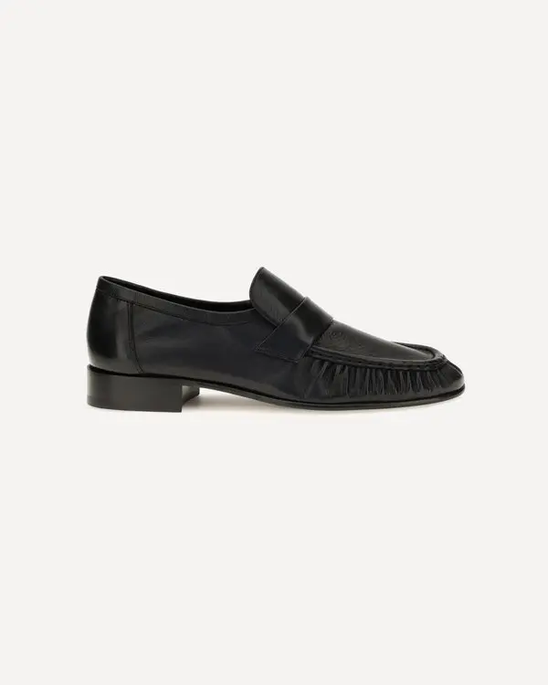 THE ROW Soft Suede Loafers