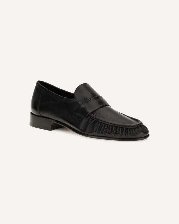 THE ROW Soft Suede Loafers