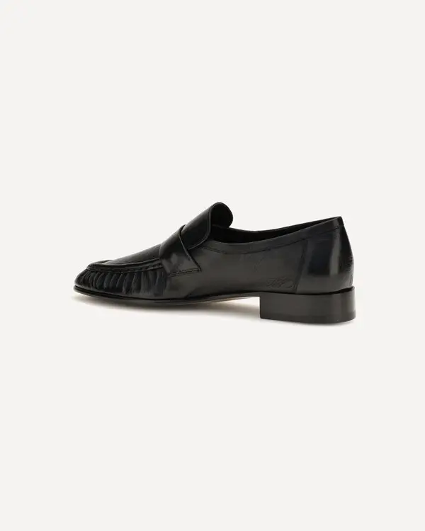 THE ROW Soft Suede Loafers