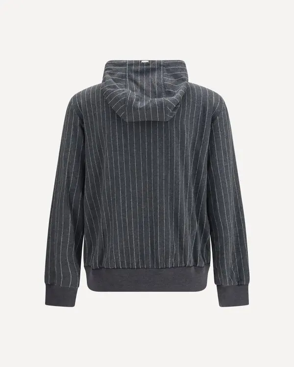 Herno Hooded Weathirt With Zip