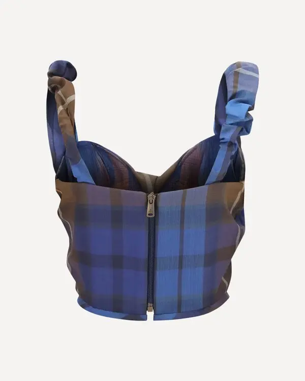 VIVIENNE WESTWOOD Sunday Checked Corset