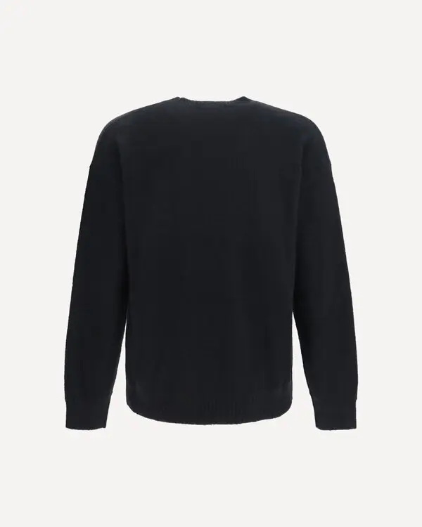 LANEUS Cashmere And Silk Crewneck Sweater