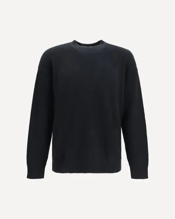 LANEUS Cashmere And Silk Crewneck Sweater
