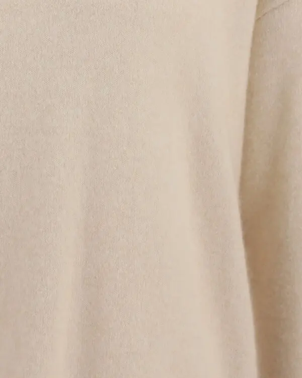 LANEUS Cashmere And Silk Crewneck Sweater