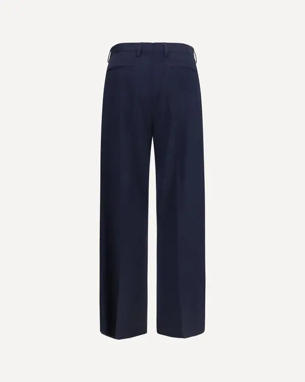VIVIENNE WESTWOOD Rafael Wide-leg Virgin Wool Pants - Blue