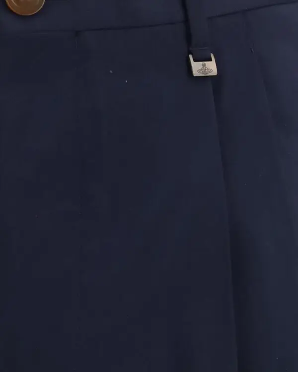 VIVIENNE WESTWOOD Rafael Wide-leg Virgin Wool Pants - Blue