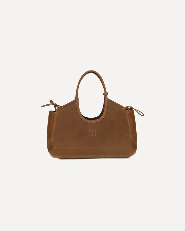Miu Miu Ivy Nappa Shopping Bag
