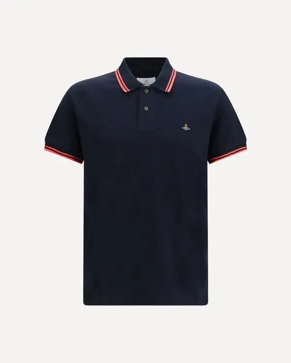 VIVIENNE WESTWOOD Classic Polo Shirt Ale - Blue