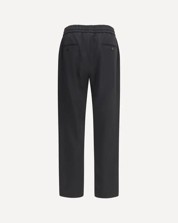 Dolce & Gabbana Wool Gabardine Jogger Pants