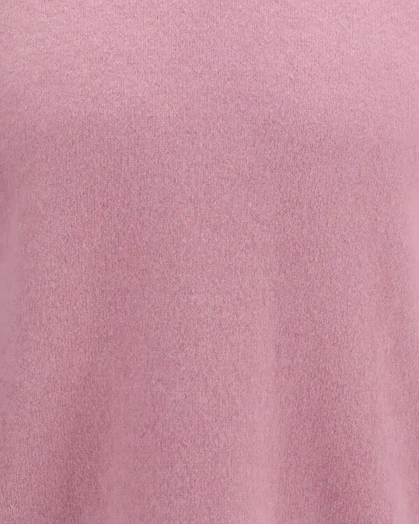 LANEUS Cashmere And Silk Crewneck Sweater - Pink