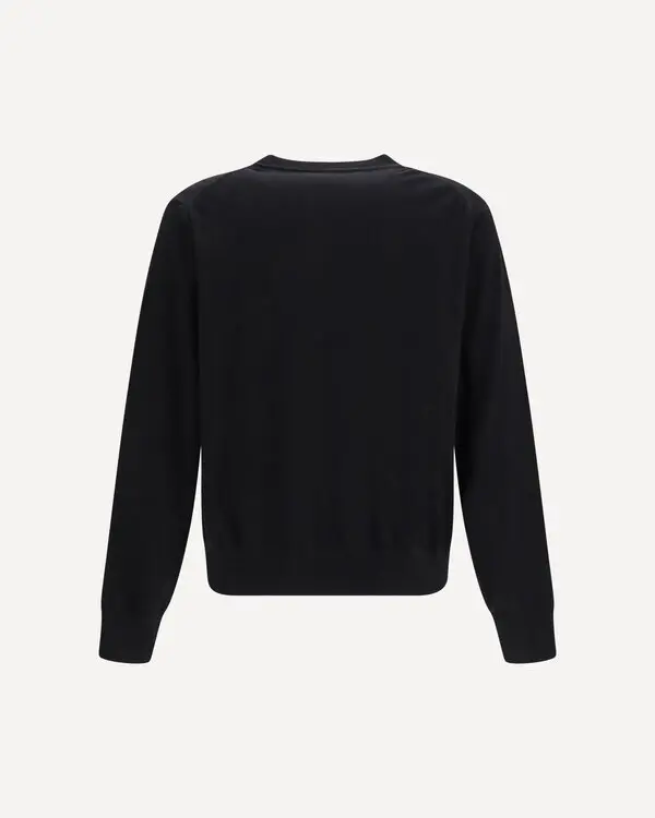 VIVIENNE WESTWOOD Alex Crew Neck Sweater - Black