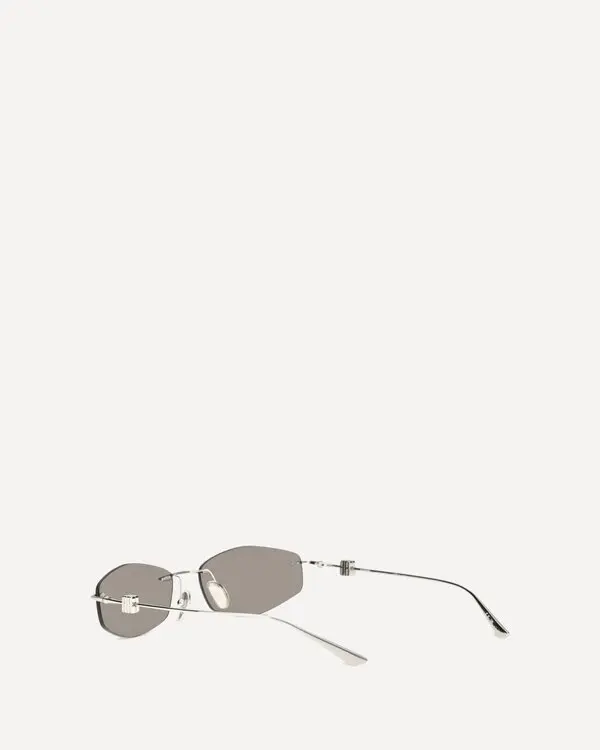 Balenciaga Geometric Oval Sunglasses