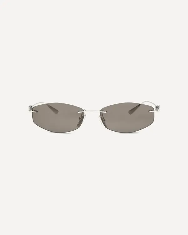 Balenciaga Geometric Oval Sunglasses