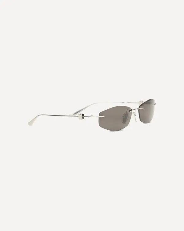 Balenciaga Geometric Oval Sunglasses