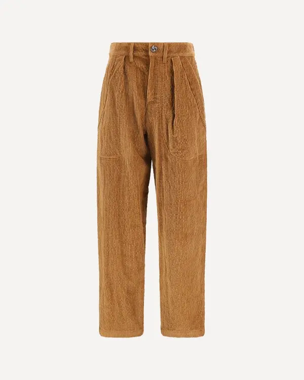 KRISTINA TI Straight-leg Corduroy Pants