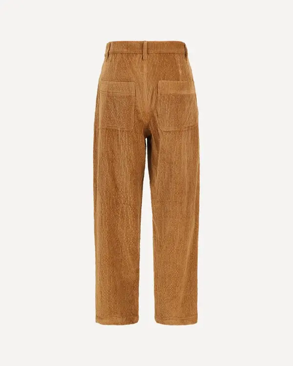 KRISTINA TI Straight-leg Corduroy Pants