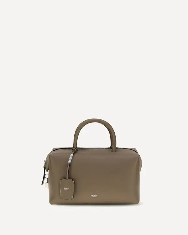 Max Mara Holdall Leather Handbag