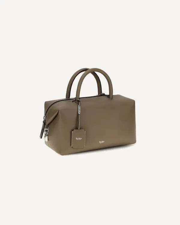 Max Mara Holdall Leather Handbag