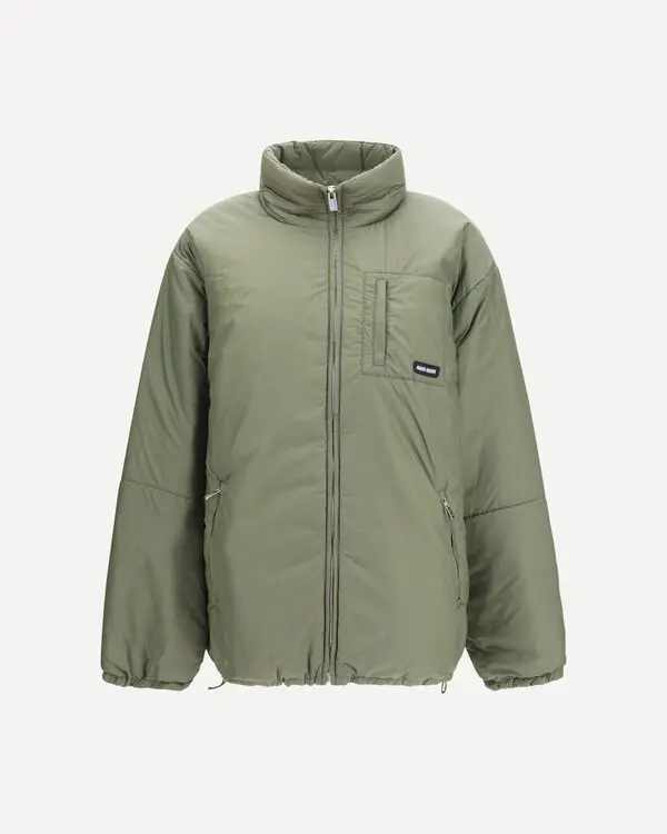 Miu Miu Padded Jacket With Zip