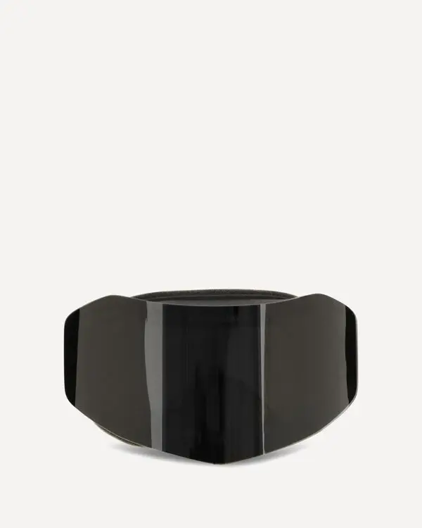 Balenciaga Mirrored Ski Mask Sunglasses - Black