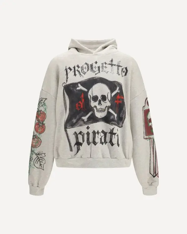 PDF CHANNEL I Pirate Cotton Hoodie Ale