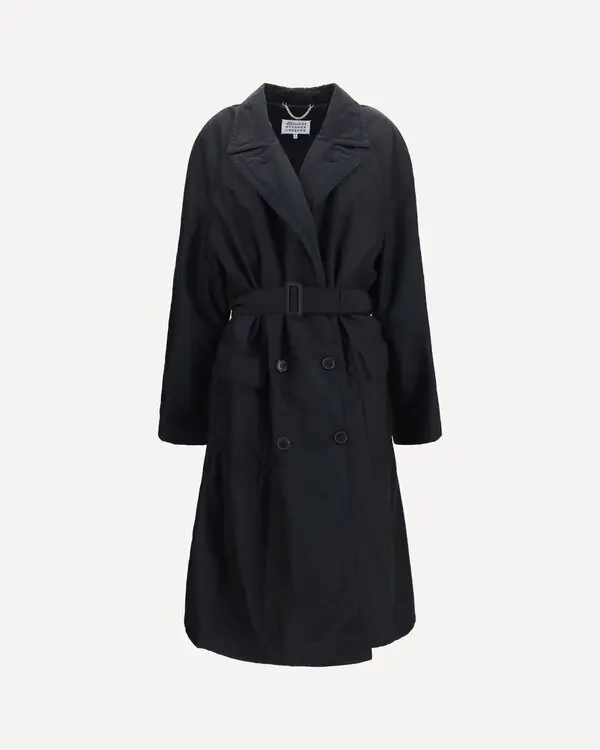 MAISON MARGIELA Double-breasted Belted Coat