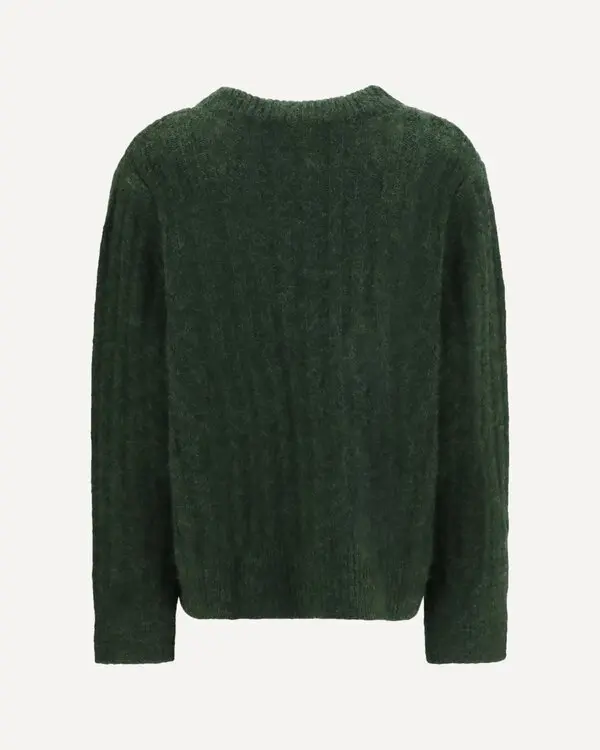 ALLUDE Cashmere And Silk Crewneck Sweater