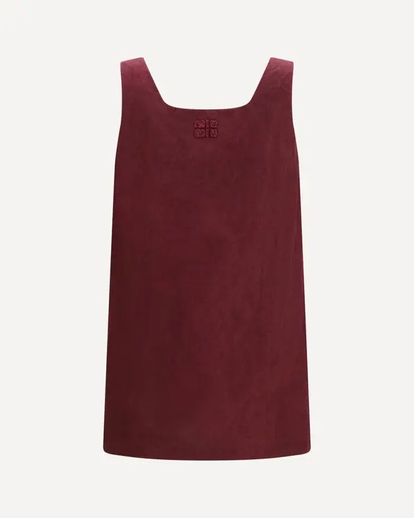 Miu Miu Linen Short Dress