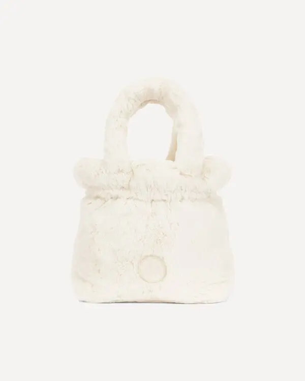 JELLYCAT Rufferty Puppy Handbag - White