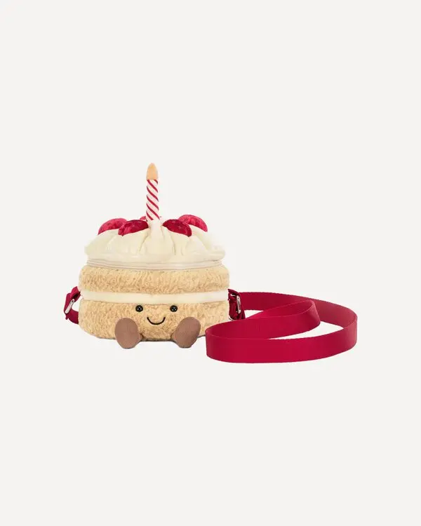 JELLYCAT Amuseables Birthday Cake Bag Plush - Beige