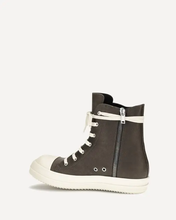 Rick Owens Tower Sneaks Leather Sneakers