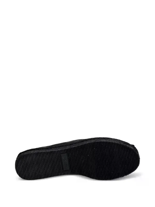 Dkny Logo-patch Mesh Espadrilles