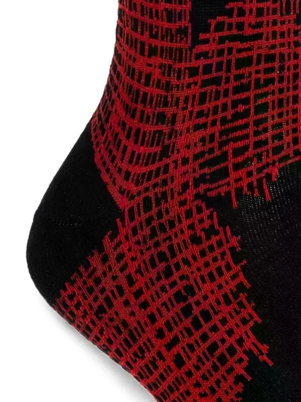 VIVIENNE WESTWOOD Orb-logo Intarsia-knit Socks