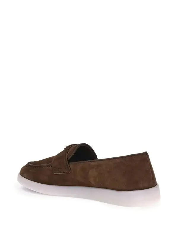 Prada Soft Suede Loafers