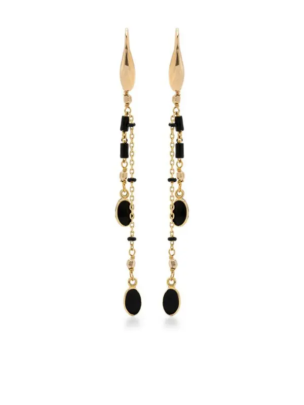 Isabel Marant Étoile Casablanca Pendant Earrings With Tassels - Black