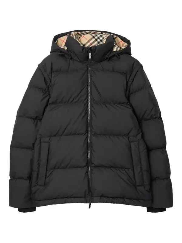 Burberry Bideford Detachable Sleeve Puffer Jacket