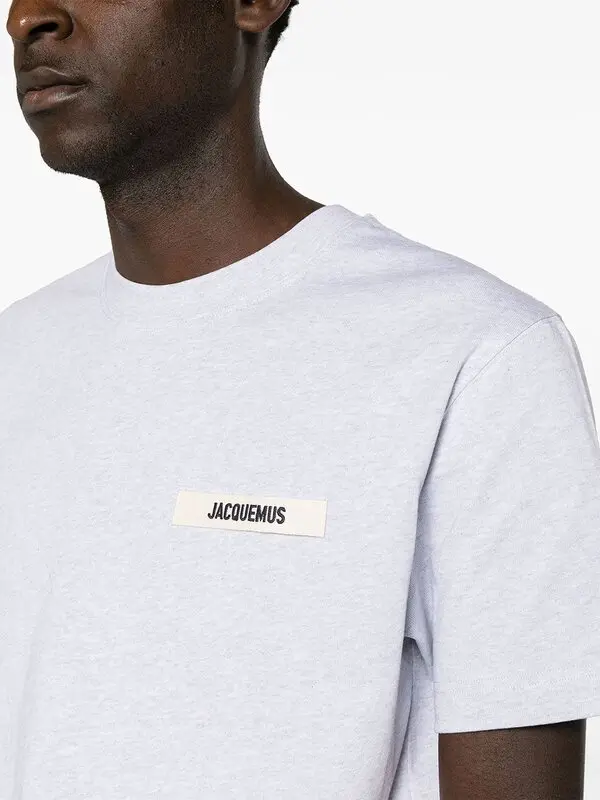 Jacquemus Le T-shirt Gros Grain In Cotton