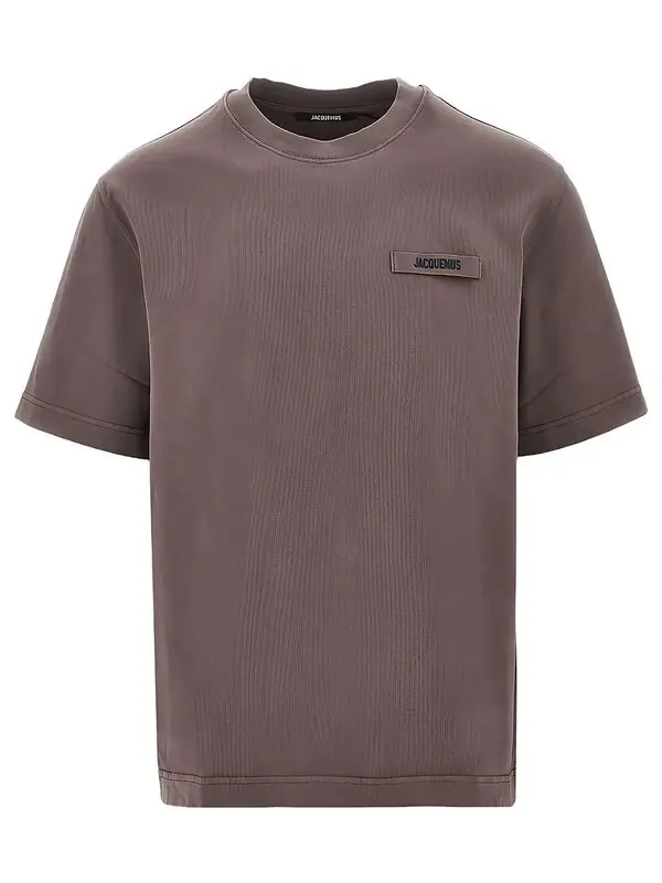 Jacquemus Le T-shirt Gros Grain In Cotton