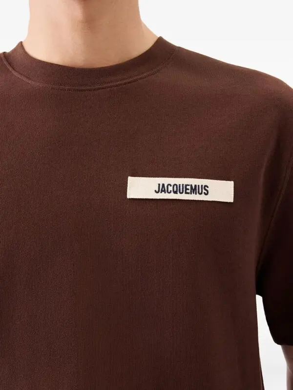 Jacquemus Le T-shirt Gros Grain In Cotton