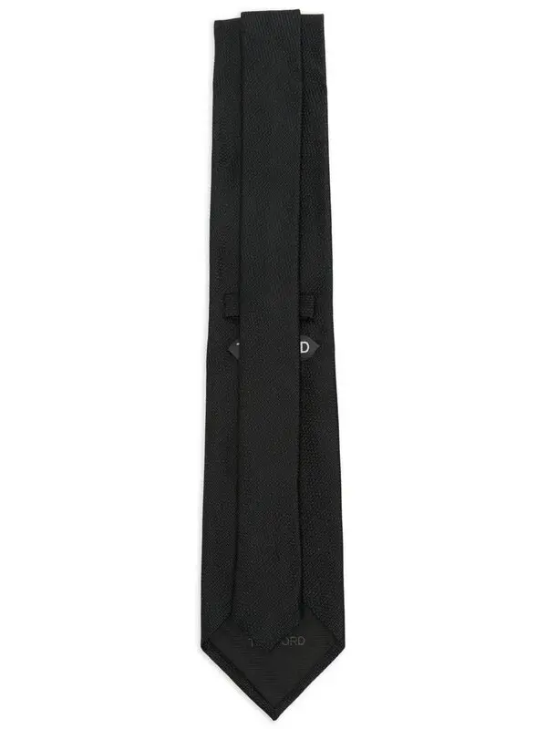 TOM FORD Silk Tie - Black