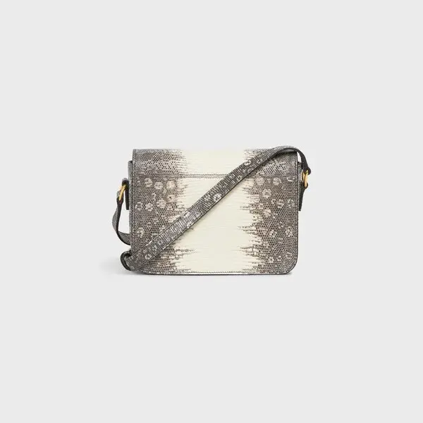 Celine Teen Triomphe Bag In Lizard