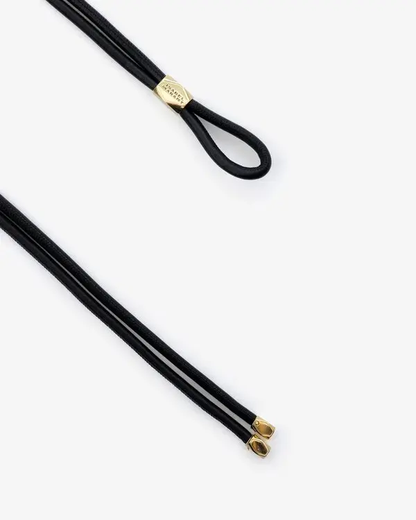 Isabel Marant Étoile Silvia Logo Engraved Belt